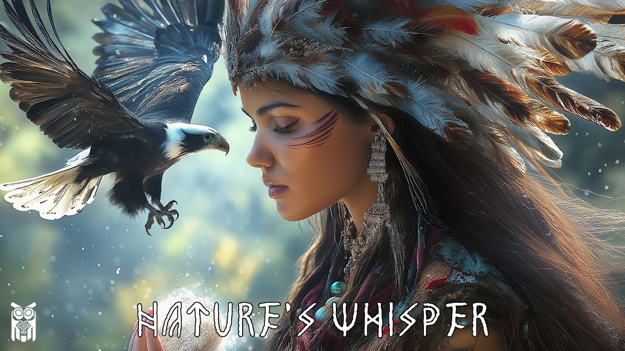 Nature's Whisper - Native American Flute Music - Hypnotic, Gentle ...