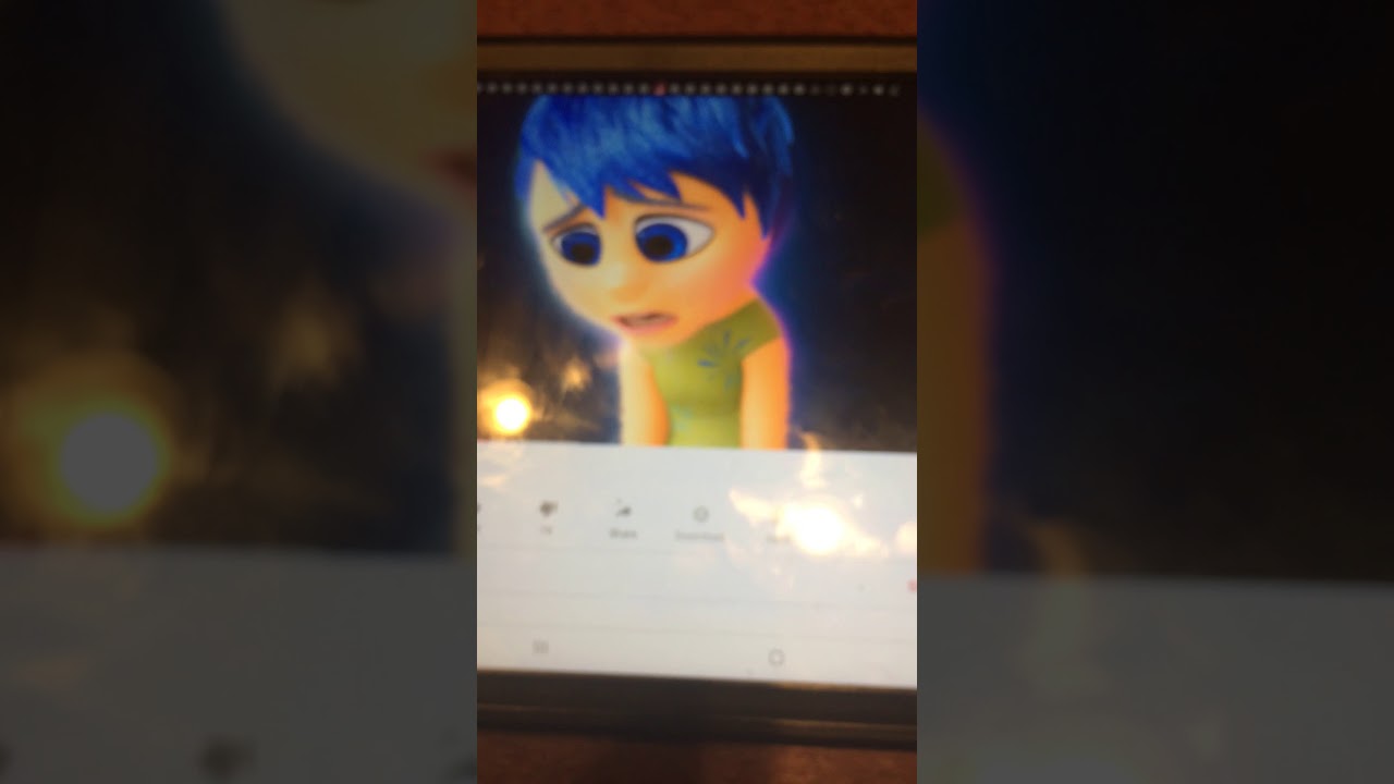 Inside Out Joy Crying - YouTube