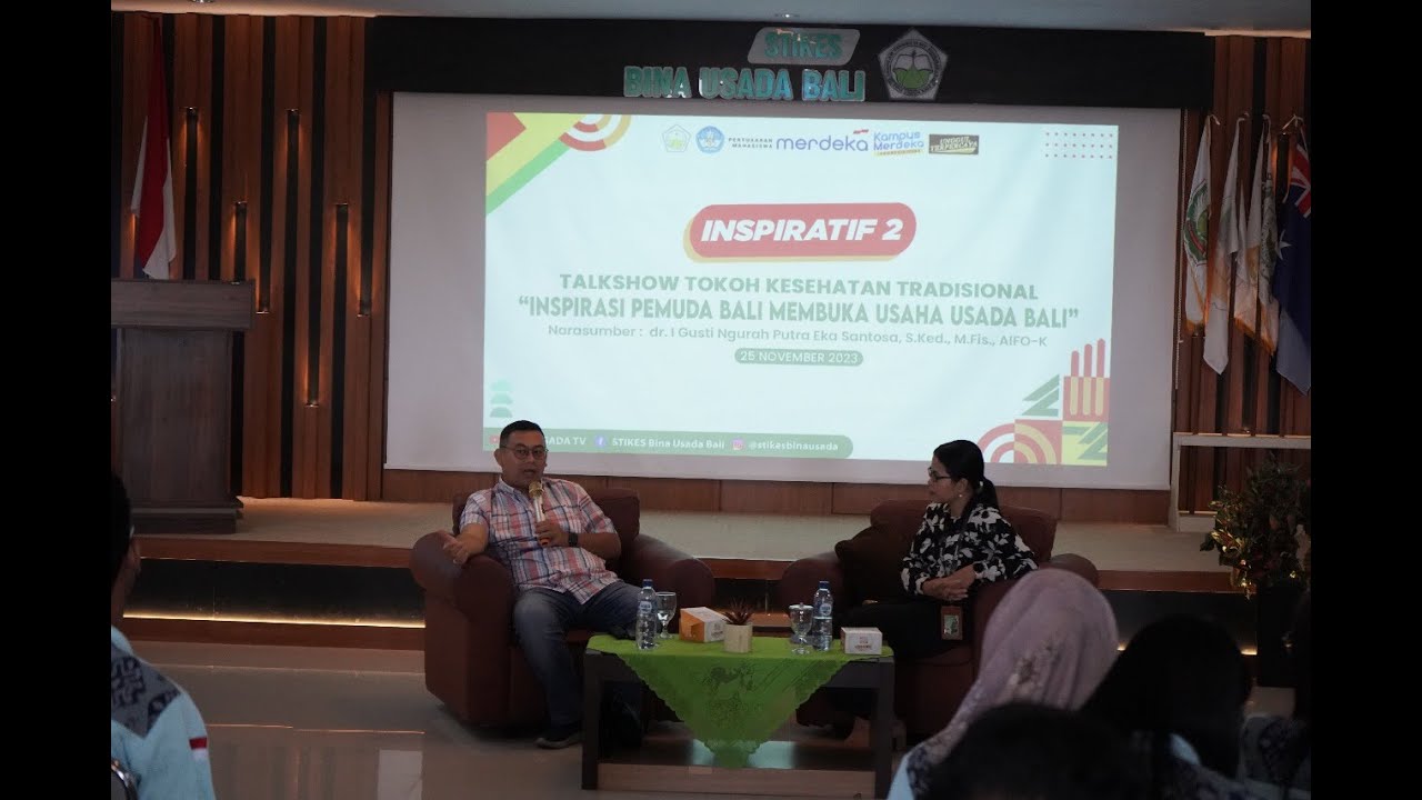 TALK SHOW BERSAMA Dr. I Gusti Ngurah Putra Eka Santosa || PMM3 STIKES BINA USADA BALI - YouTube