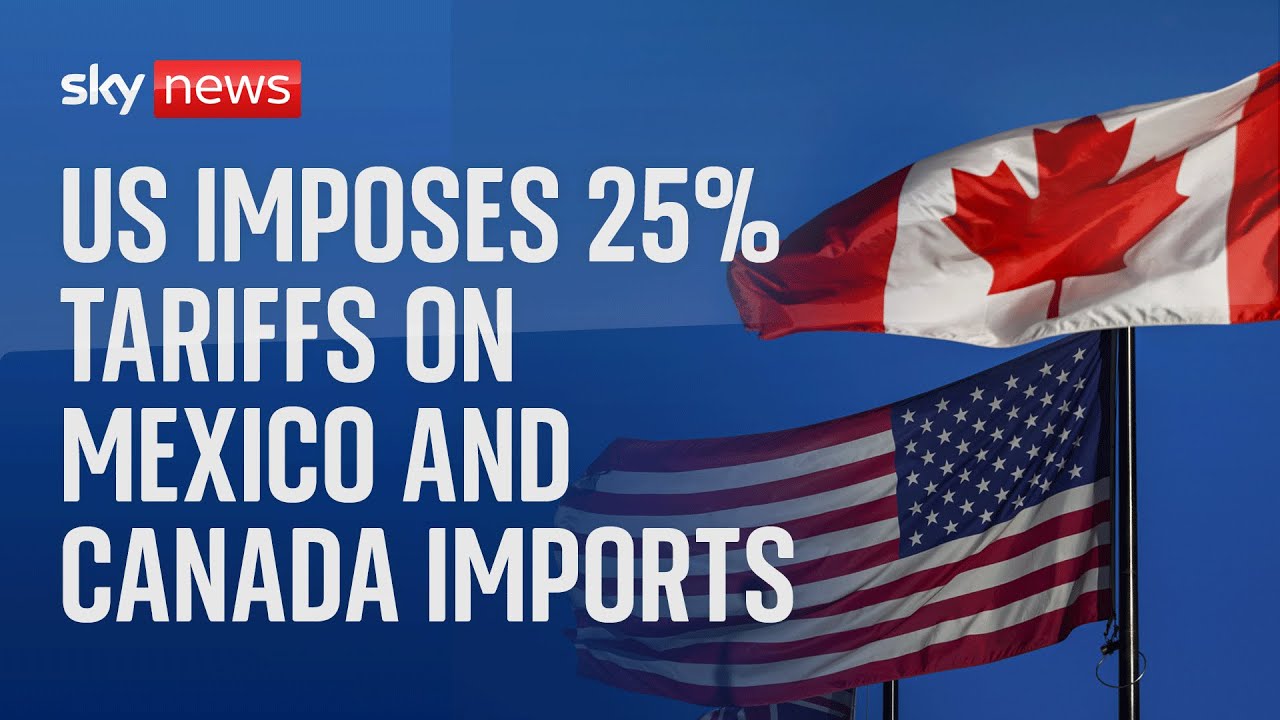 Donald Trump confirms Mexico and Canada tariffs, prompting stock market ...