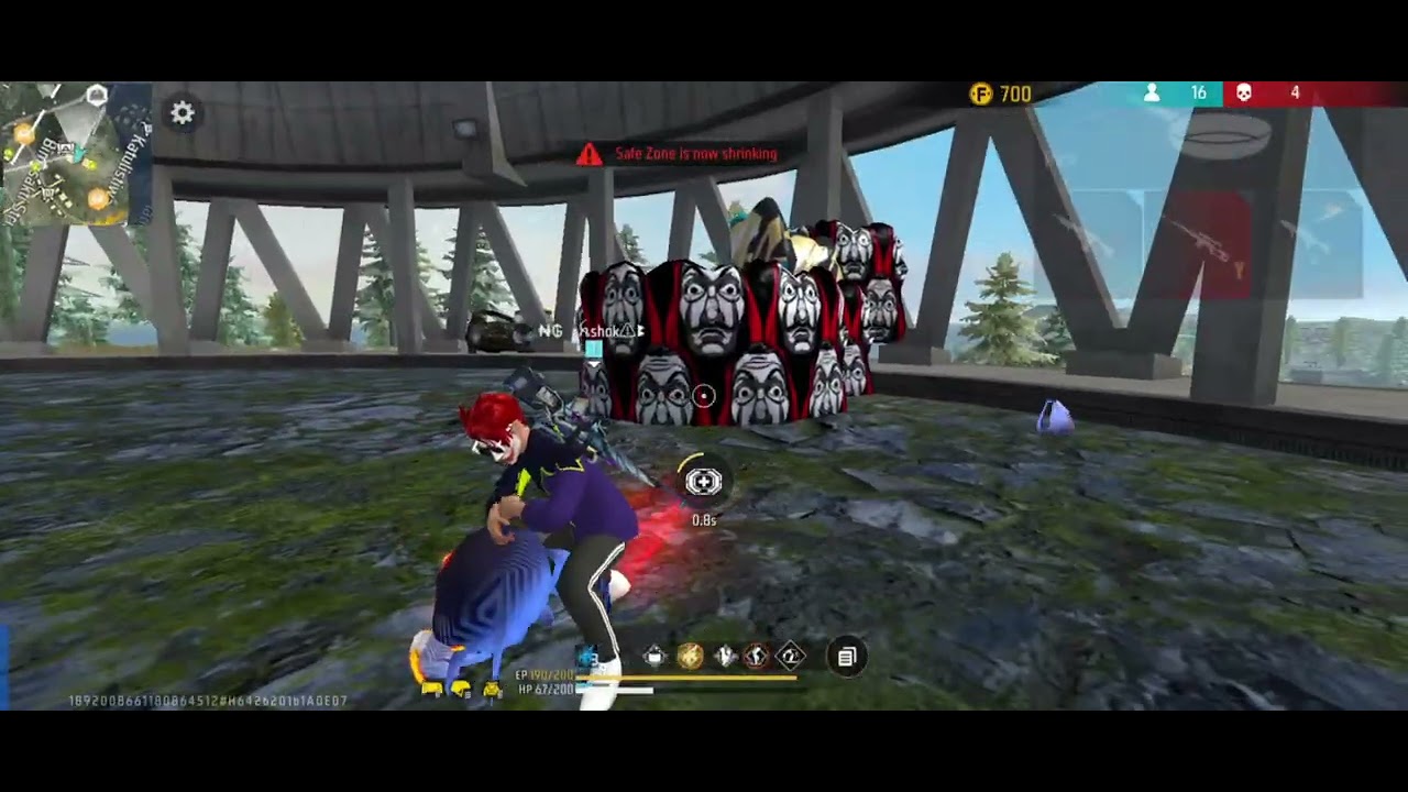 BR Rank free fire game play 💓 dekho Bhai Maja yaga #unfrezzmyaccount # ...