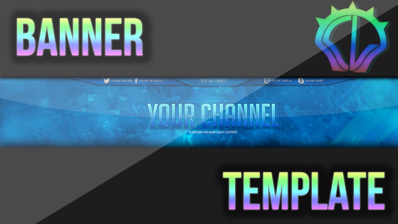 Clean Youtube Banner Template - YouTube
