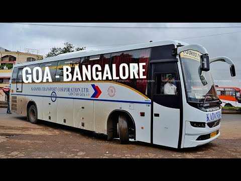 Goa to Bangalore in Goa State Transport Bus | Experience | Travel - YouTube