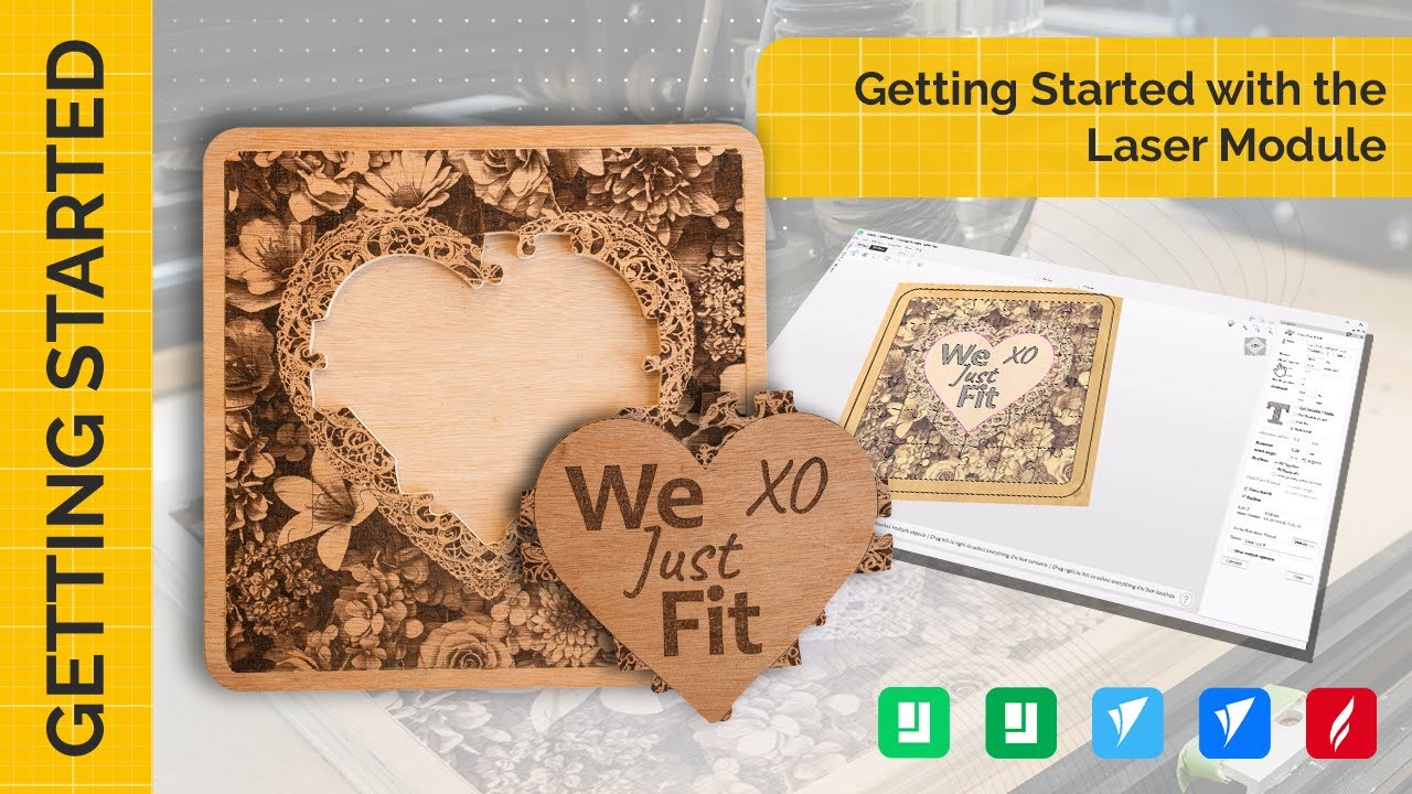 How to create a Hybrid CNC & Laser Project with Vectric's Laser Module ...