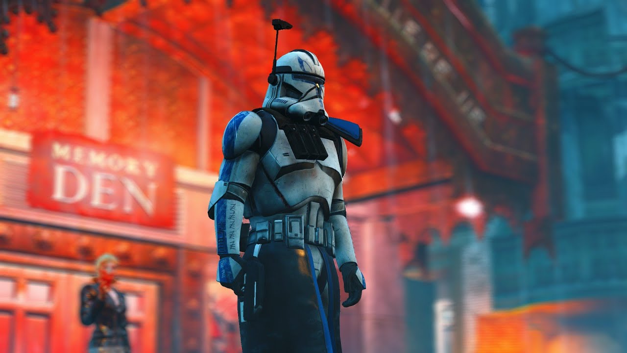 Fallout 4 Captain Rex Companion Test #fo4 #fo4mod - YouTube
