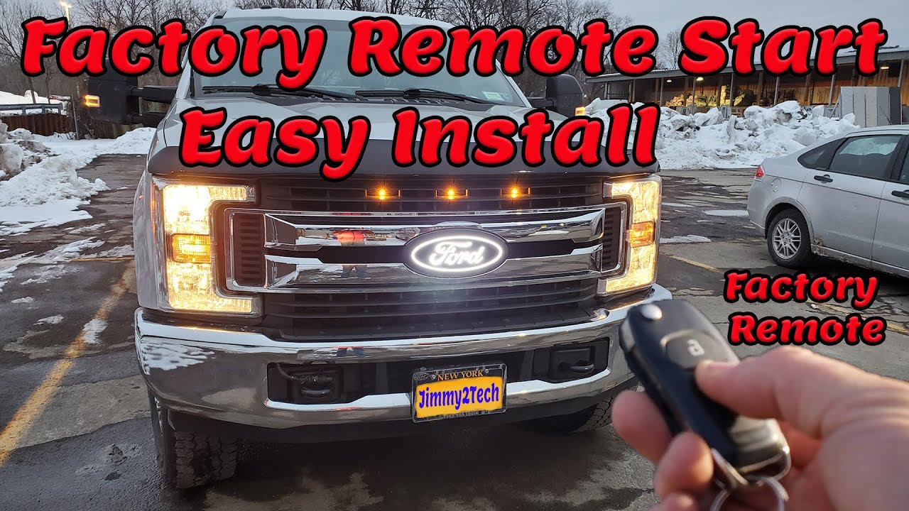 Updated Ford Remote Start W/ Security System Install For Many Makes and ...