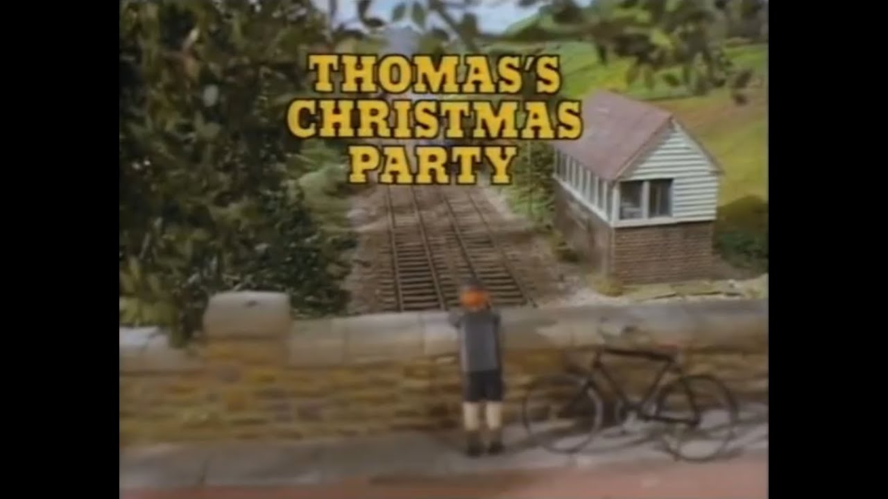 Thomas The Tank Engine - Thomas's Christmas Party Intro (Cartoon ...