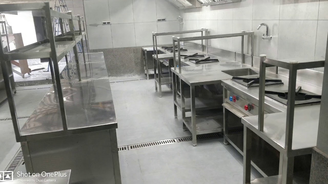 Commercial Kitchen Setup - YouTube