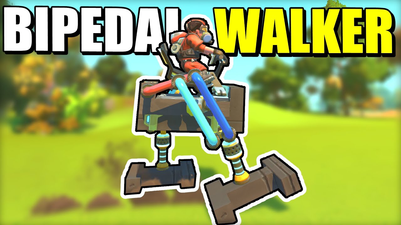 How to Build a Bipedal Walker Using Four-Bar Kinematics! - YouTube