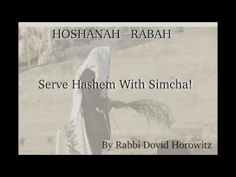 Serve Hashem With Simcha! - YouTube