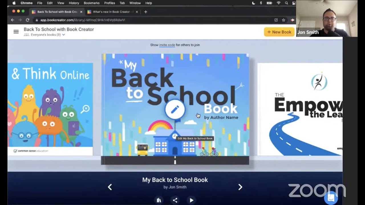 Back to School with Book Creator - YouTube