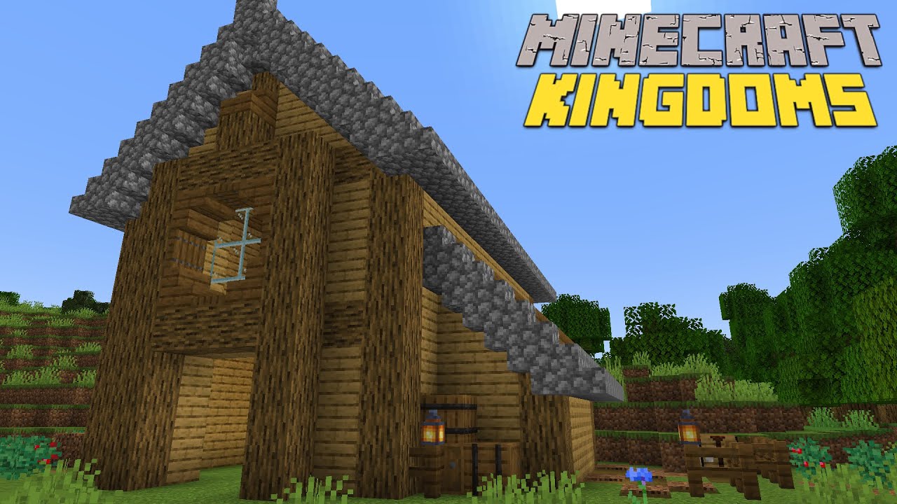 Mega Storage Room!!! - Minecraft Kingdoms Ep 2 - YouTube