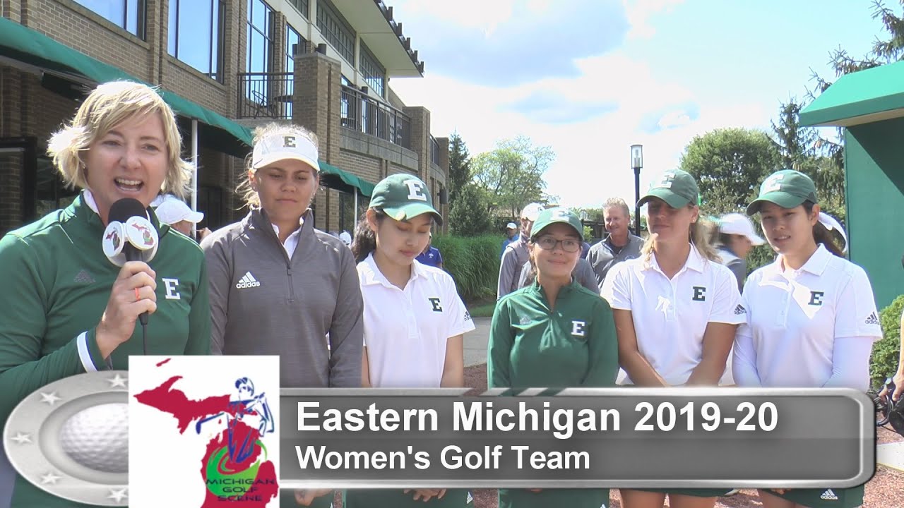 EMU Women's Golf Team is bonding and looking to win - YouTube