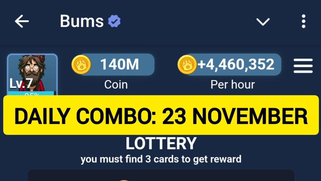 BUMS Daily Combo | BUMS November 23 | Lottery Cars - YouTube
