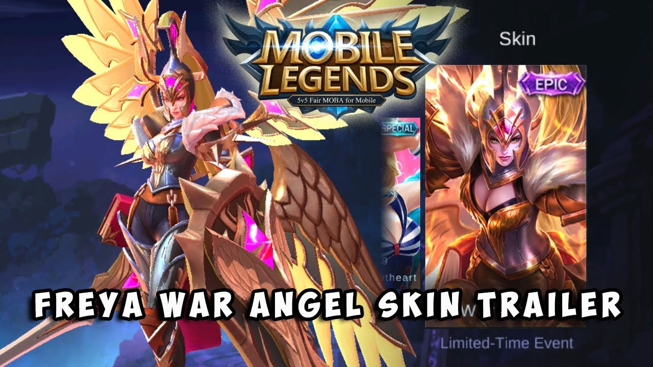 FREYA WAR ANGEL TRAILER | Mobile Legends: Bang Bang - YouTube
