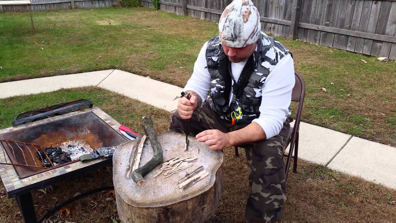 One stick fire challenge 2 of 6! - YouTube