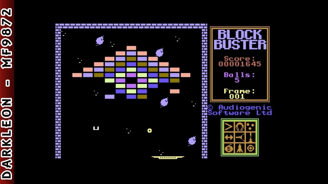Commodore C64 - Block Buster (1988) - YouTube