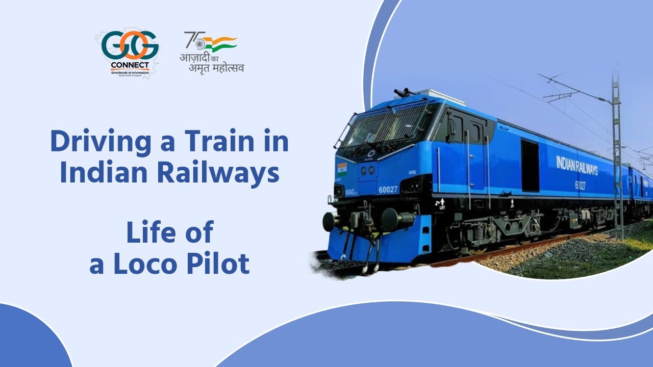 Life of a Loco Pilot | Indian Railways | Driving a Train in India # ...
