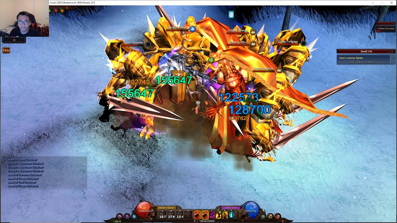 Hunting The Wings of Angel and Devil With Slayer | Mu Online Season 15 ...