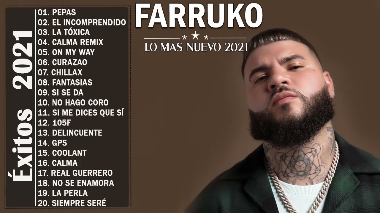 Farruko Greatest Hits Full Album 2021 - Farruko Exitos Sus Mejores ...