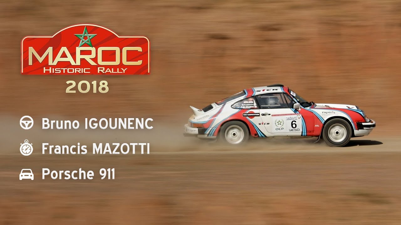 MAROC HISTORIC RALLY 2018 - N°6 - YouTube