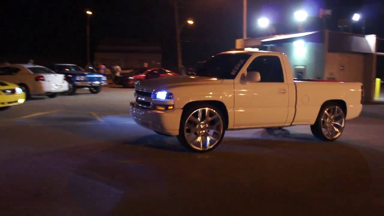 KC's Chevy Silverado on Texas Edition Wheels Swervingthru Crystal ...