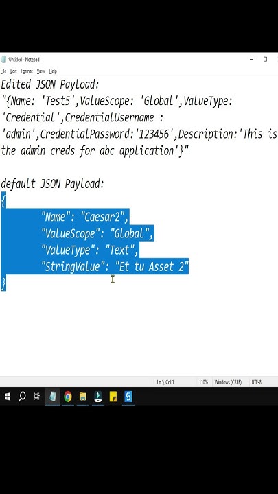 Create Credential Asset using UiPath HTTP Requests - YouTube
