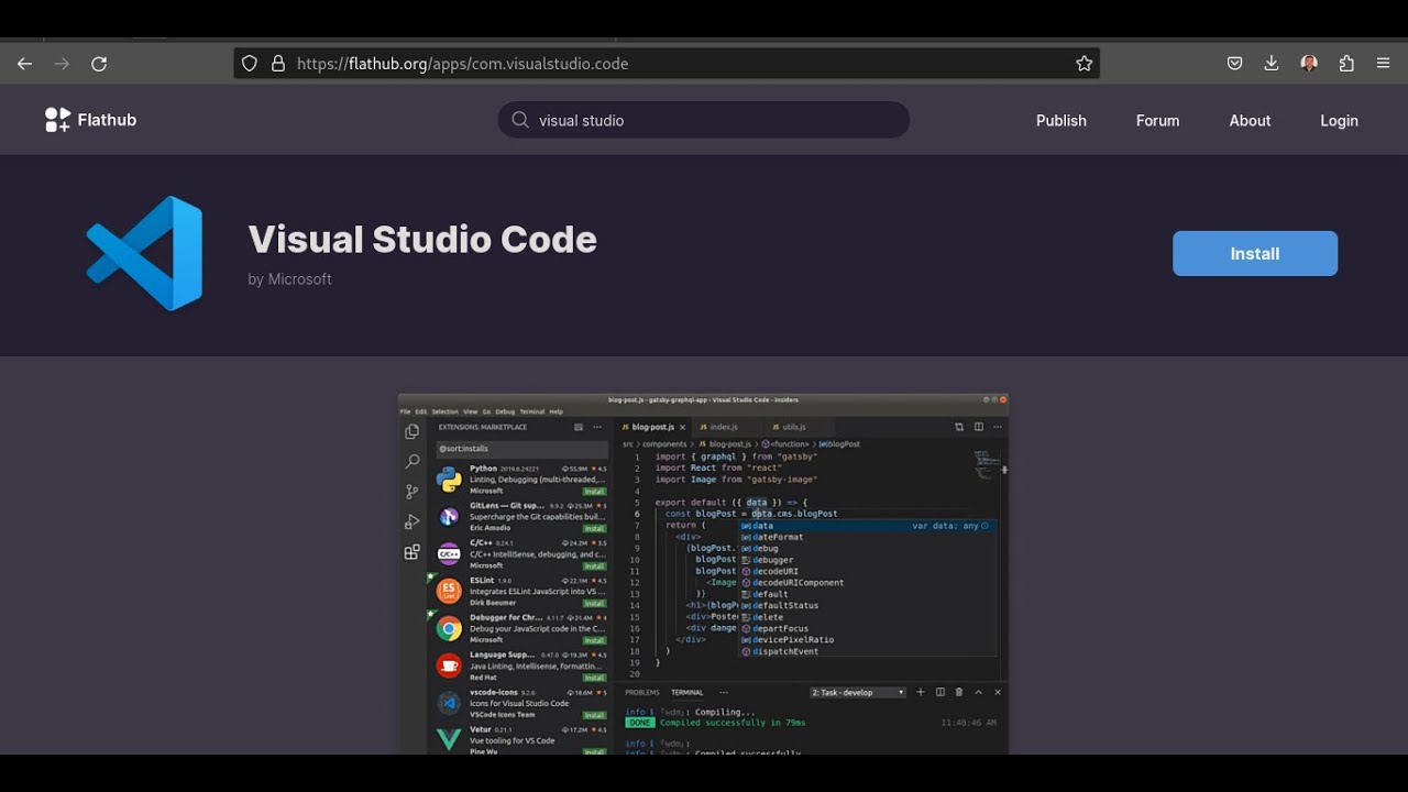 Cómo Instalar Visual Studio Code en Linux Distros. Julio Nieto. - YouTube