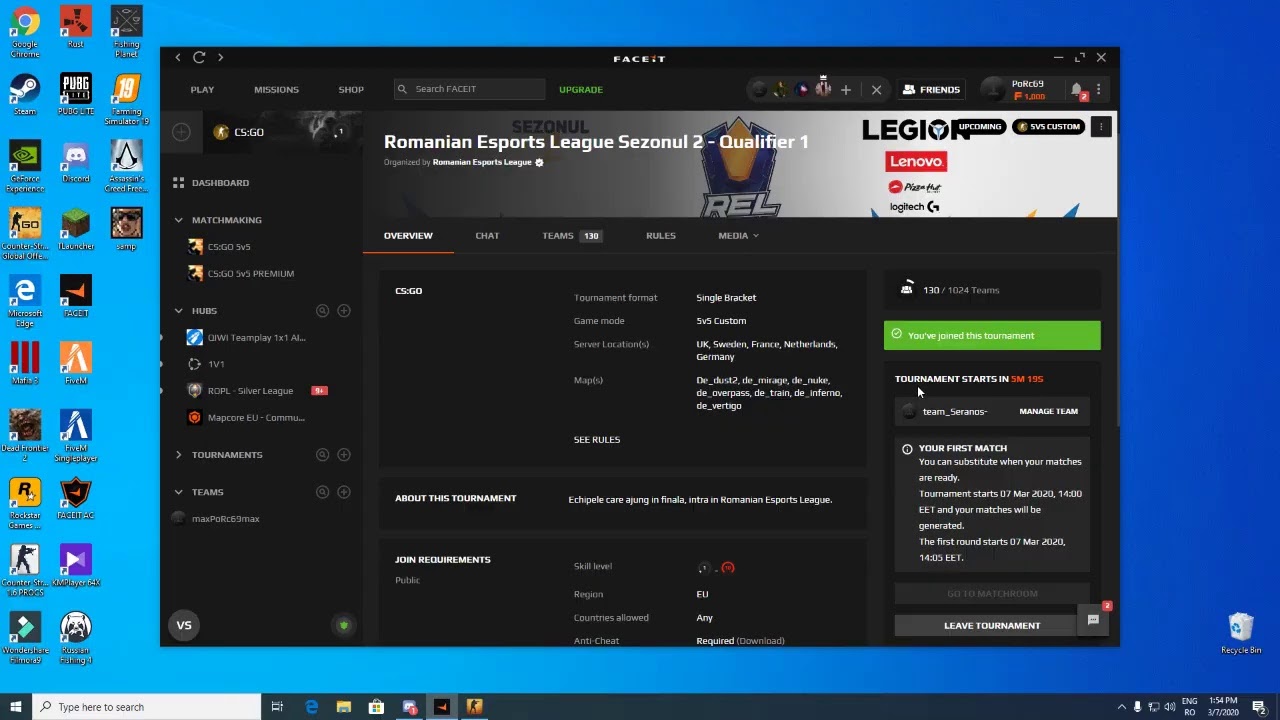 inscrierea spre cei 6.000 de euro Turneu JaXi cs/go - YouTube