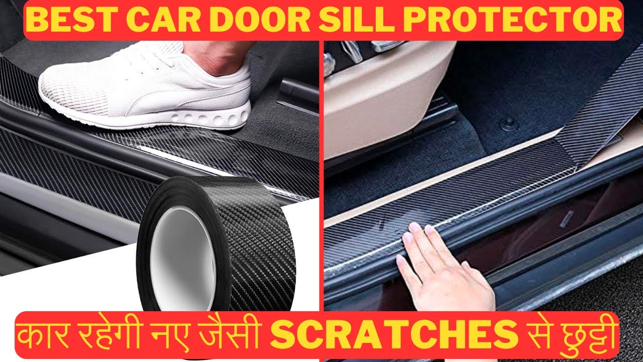 Best Car Door Sill Protector | 3D Carbon Fiber Car Sticker |Anti ...