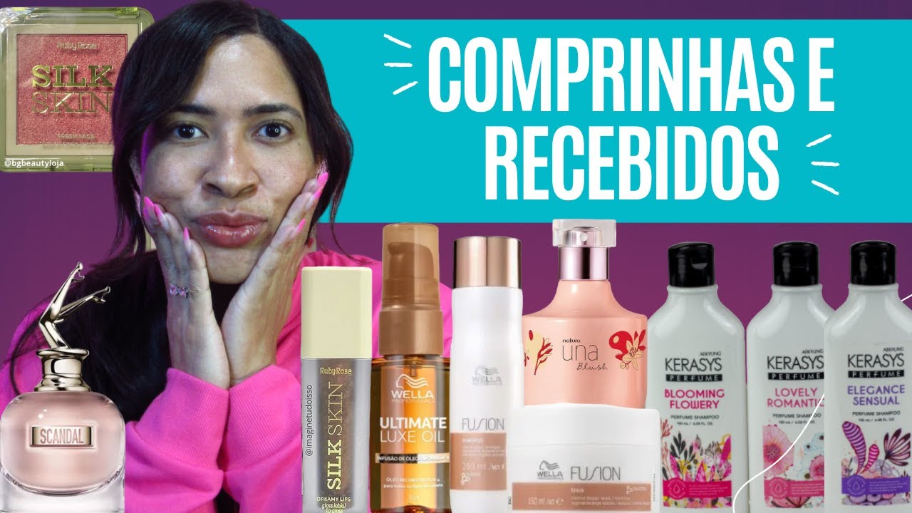COMPRINHAS e RECEBIDOS NOVIDADES de WELLA, KERASYS PERFUME, RUBY ROSE ...