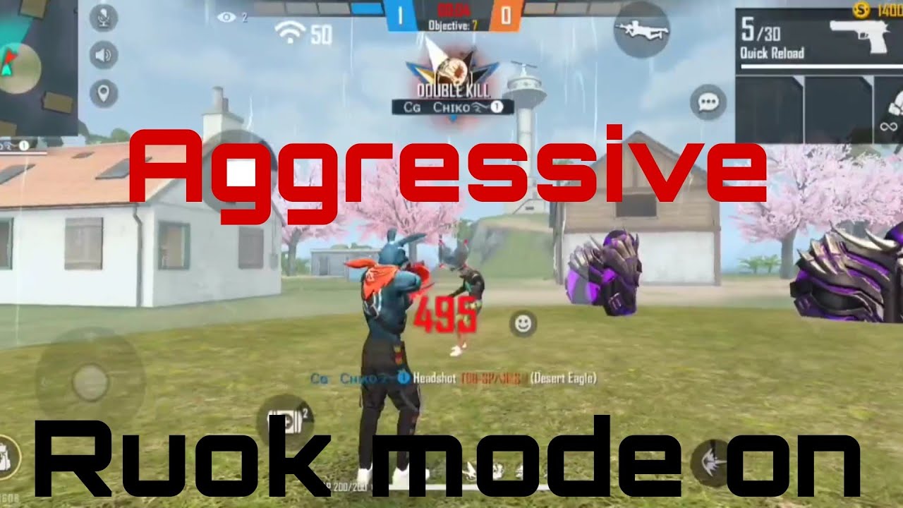 Aggressive mode 💀💀 - YouTube