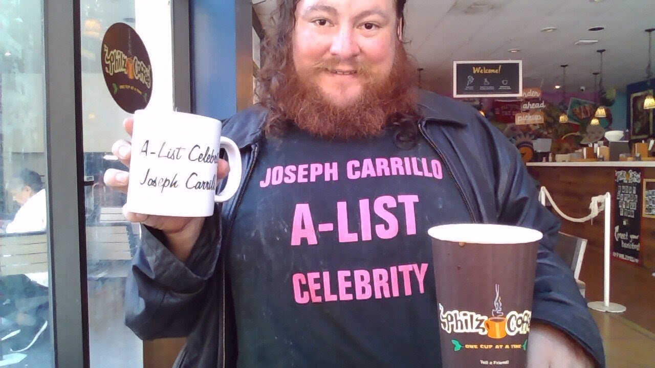 World Famous A-List Celebrity Joseph Carrillo Proudly Self-Promoting ...