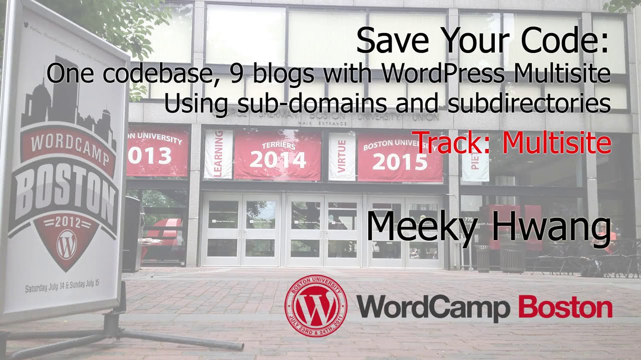 Save Your Code: One Codebase, 9 Blogs With WordPress Multisite Using ...