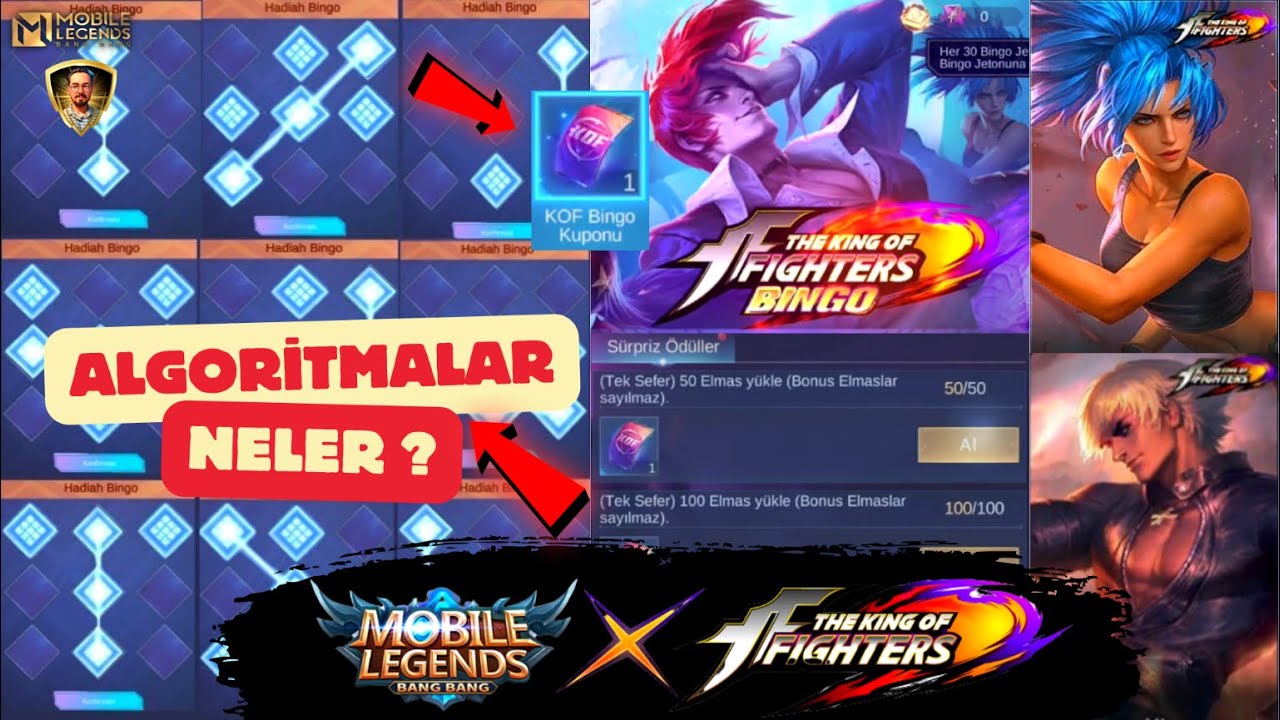 ALGORİTMA 2024 - KOF ETKİNLİĞİ - Mobile Legends - YouTube