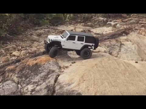 JEEP WRANGLER RUBICON / KYOSHO MINI-Z 4X4 / MOUNTAIN OFF ROAD - YouTube