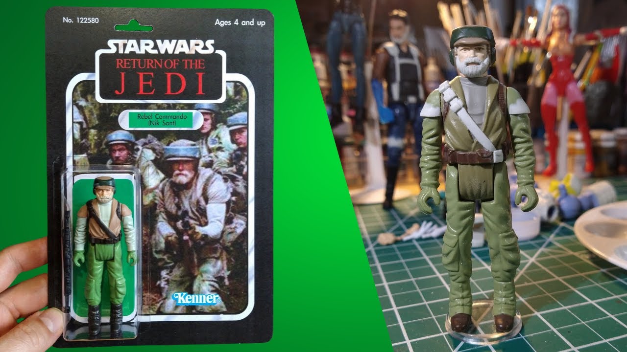 I Made AND Packaged Star Wars Captain Rex, aka, Nik Sant - YouTube