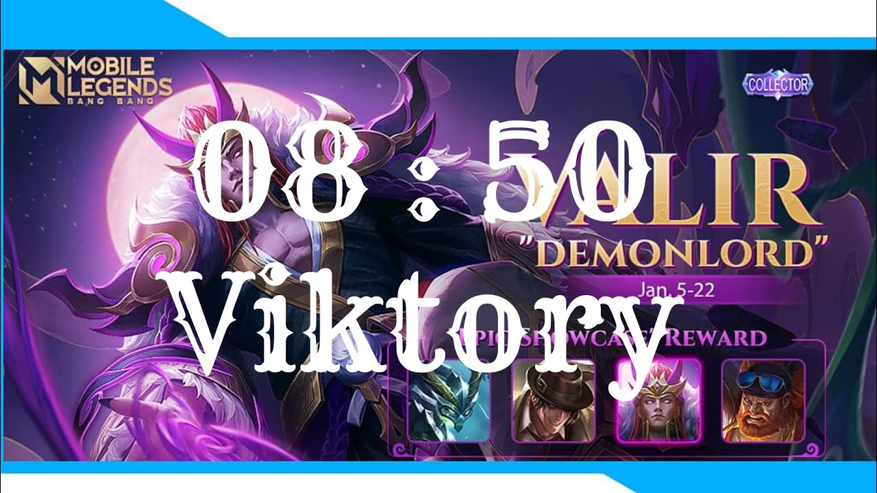 MOBILE LEGENDS INDONESIA | Hero Valir Menit 08:50 Victory part 1 - YouTube