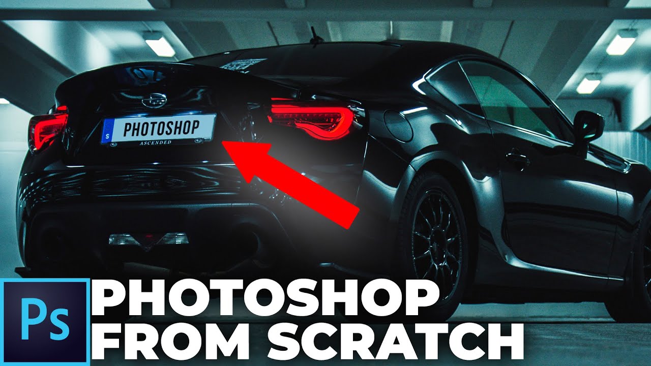 Add Text to Pictures in Photoshop (Absolute Beginner's Tutorial) - YouTube