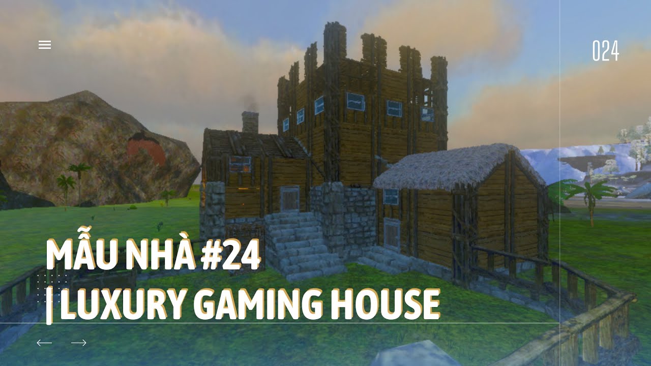 ARK Mobile: Hướng dẫn xây nhà #24 /Ark: How To Build A House / Luxury ...