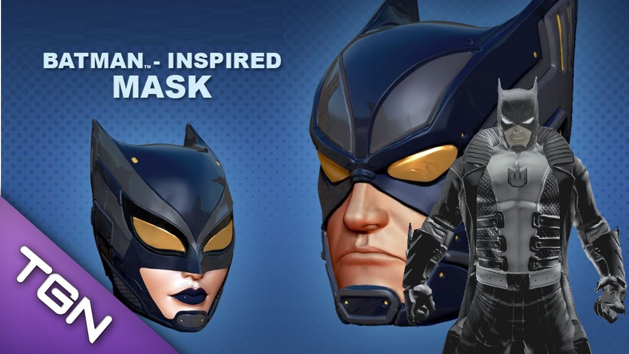 DCUO - Batman-Inspired Mask and more... - YouTube