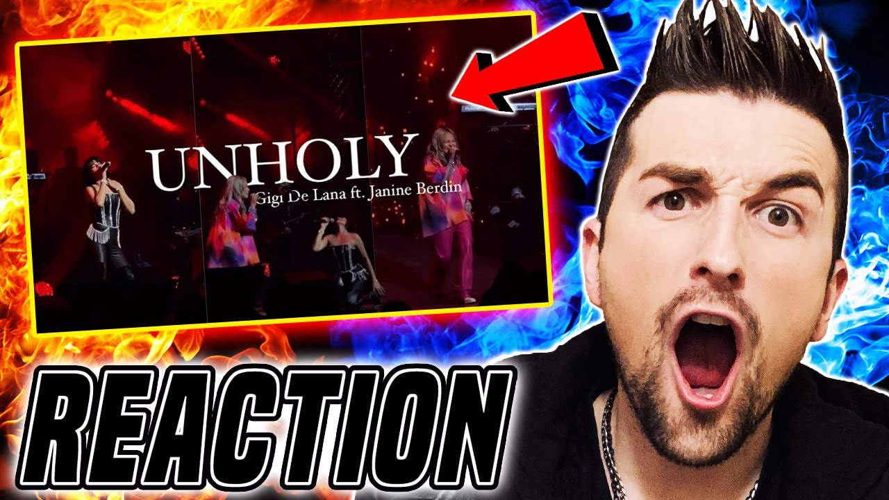UNHOLY | Gigi De Lana with Janine Berdin Live! (REACTION!!!) - YouTube