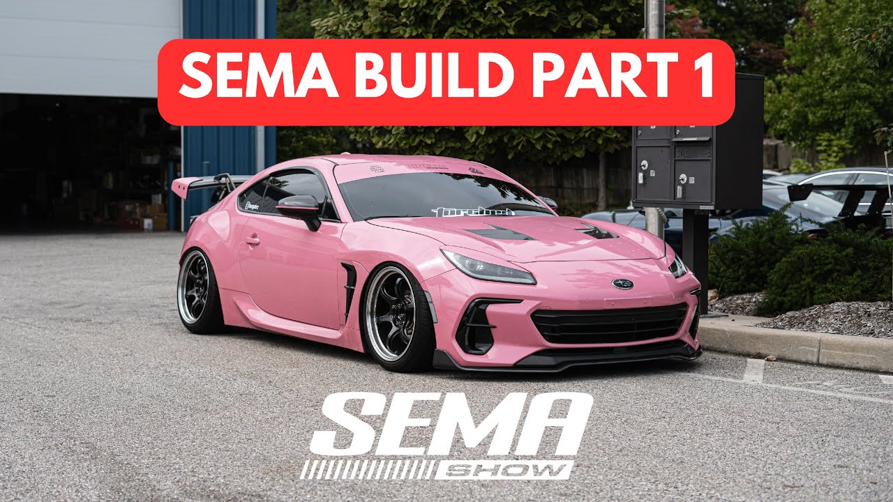 Transforming My BRZ for SEMA in 30 Days! - SEMA 2023 PT1 - YouTube