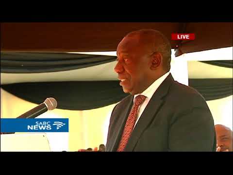 Ramaphosa delivers eulogy at funeral of Judge Maluleke - YouTube