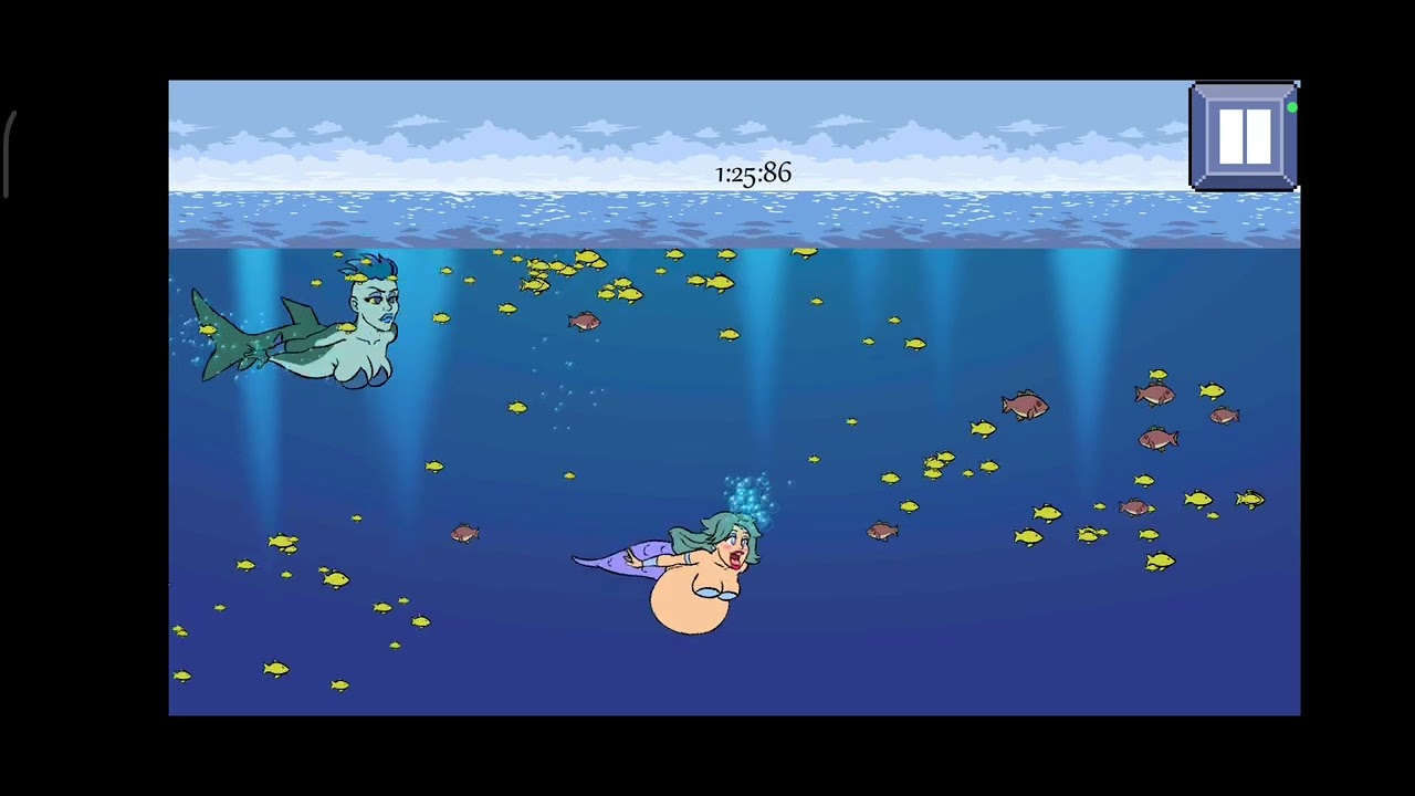 Hungry Mermaid - Shark Hunt "Exodus" #bigbelly #belly #vore - YouTube