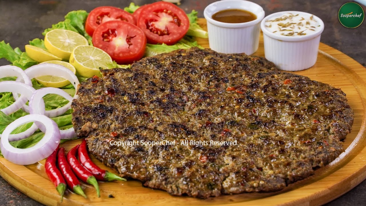 Giant Chapli Kabab | Peshawari Chapli Kabab | Bakra Eid Kabab Recipes ...