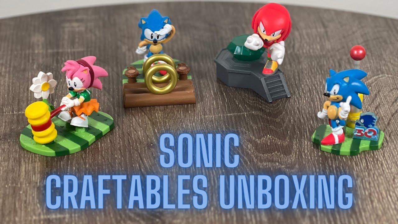 Sonic the Hedgehog Craftables S2 / Blind Box Unboxing and Toy Review ...