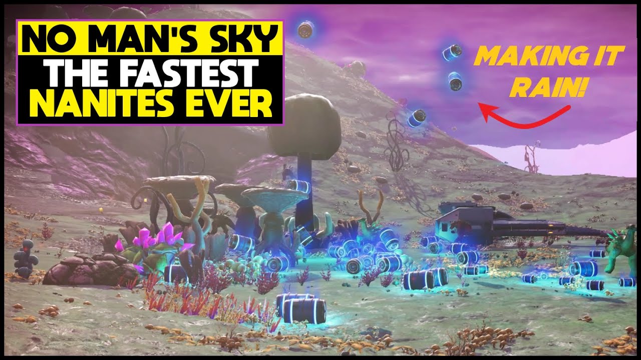 The Fastest Nanites in the Game - The Walker Glitch - No Man's Sky ...