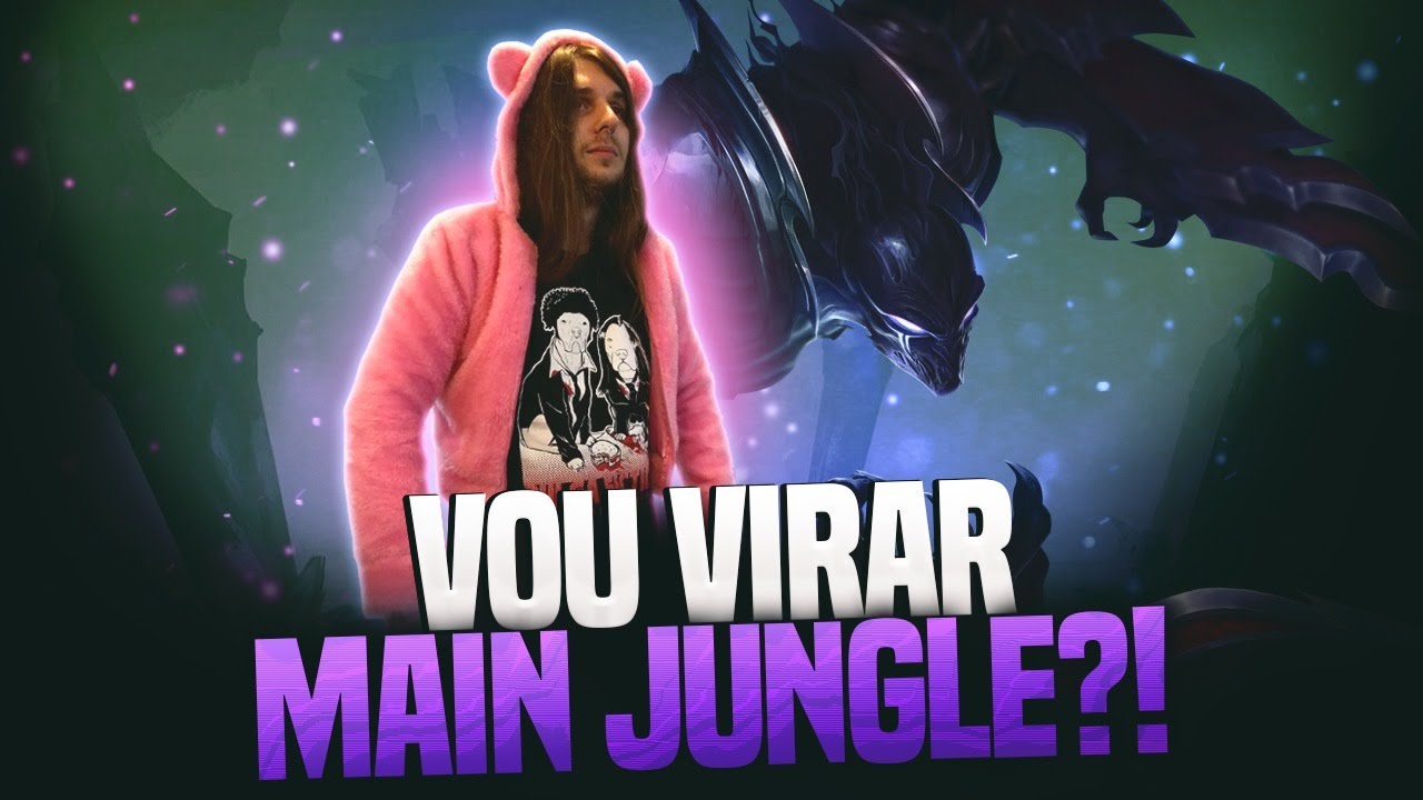 APRENDENDO A JOGAR JUNGLE E DANDO DICAS! LEAGUE OF LEGENDS! - YouTube