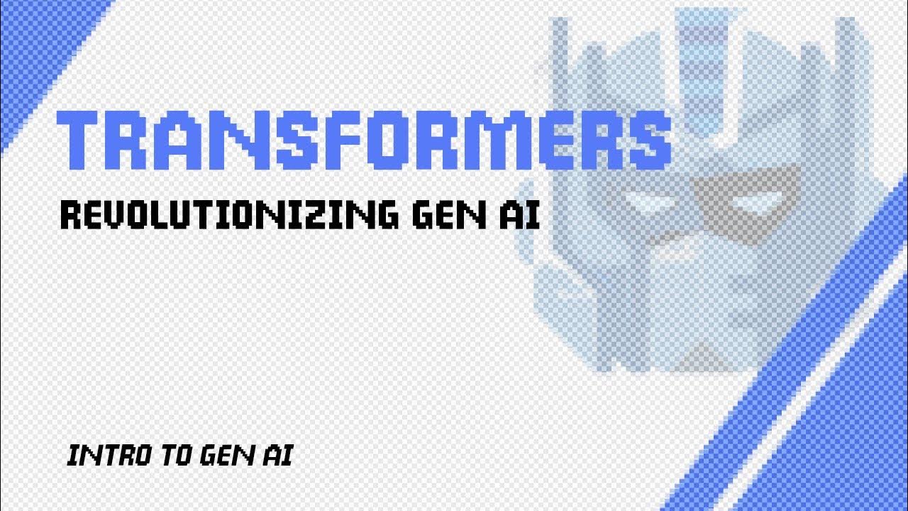 What are "Transformers" in Generative Artificial Intelligence? - YouTube